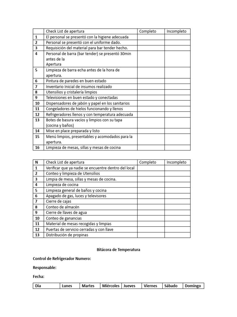 Bitacoras | PDF | Cocina | Cocinando