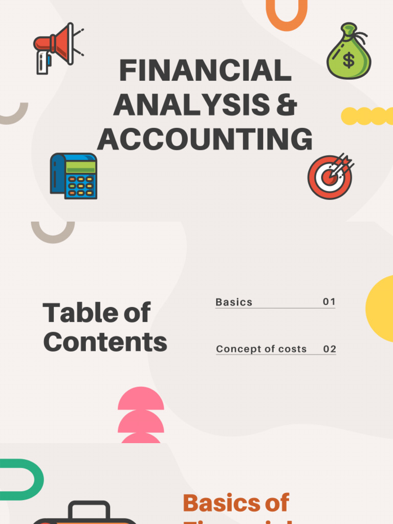 Financial Analysis and Accounting | PDF