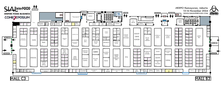 9 SQM - FLOORPLAN SIAL INTERFOOD 24 Hall B3 & C3 | PDF