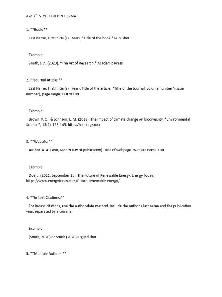 Apa 7 Thedition | PDF | Science & Mathematics