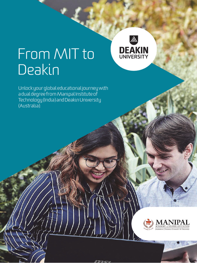 MIT-Deakin Dual Degree: BTech & Engineering | PDF | Academic Degree | Engineering