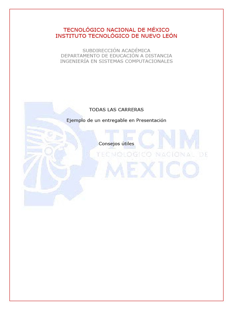 Consejos de Entregables | PDF | Microsoft PowerPoint | Tipografía