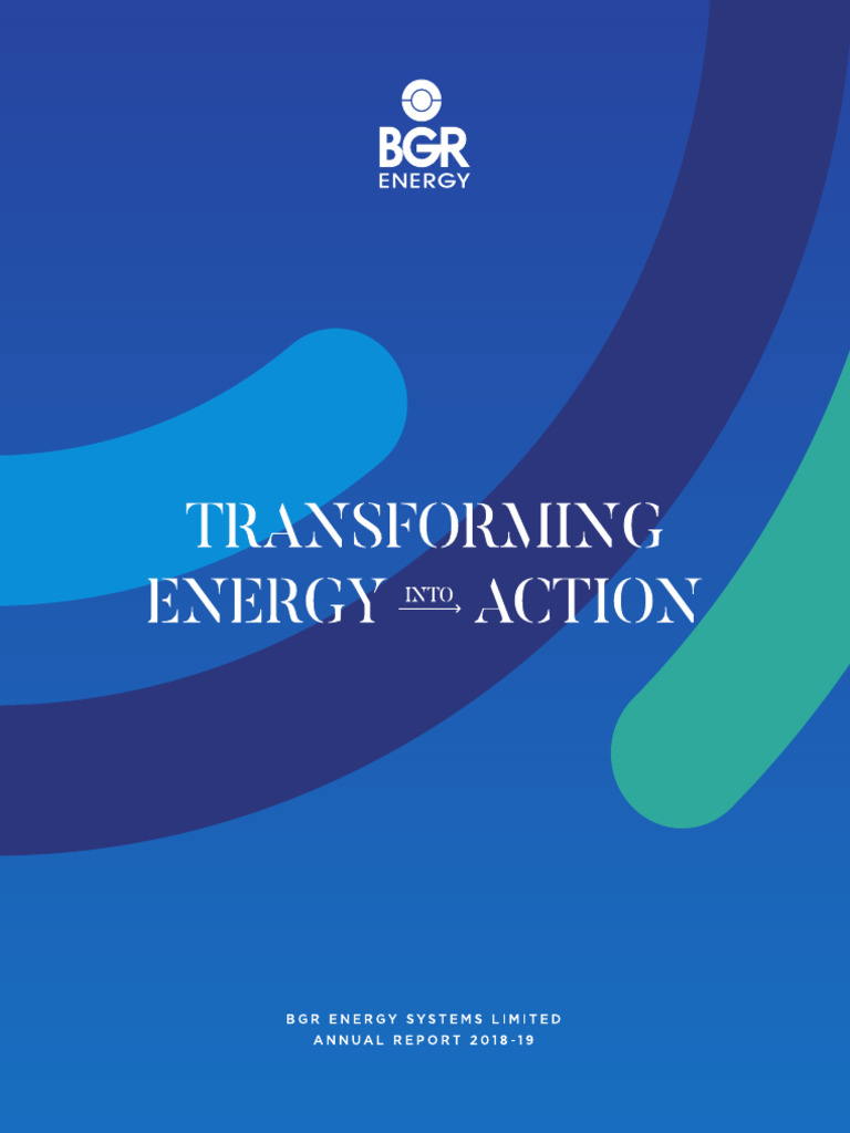 BGR Energy Systems Annual Report 2018-19 | PDF | Audit | Income Statement