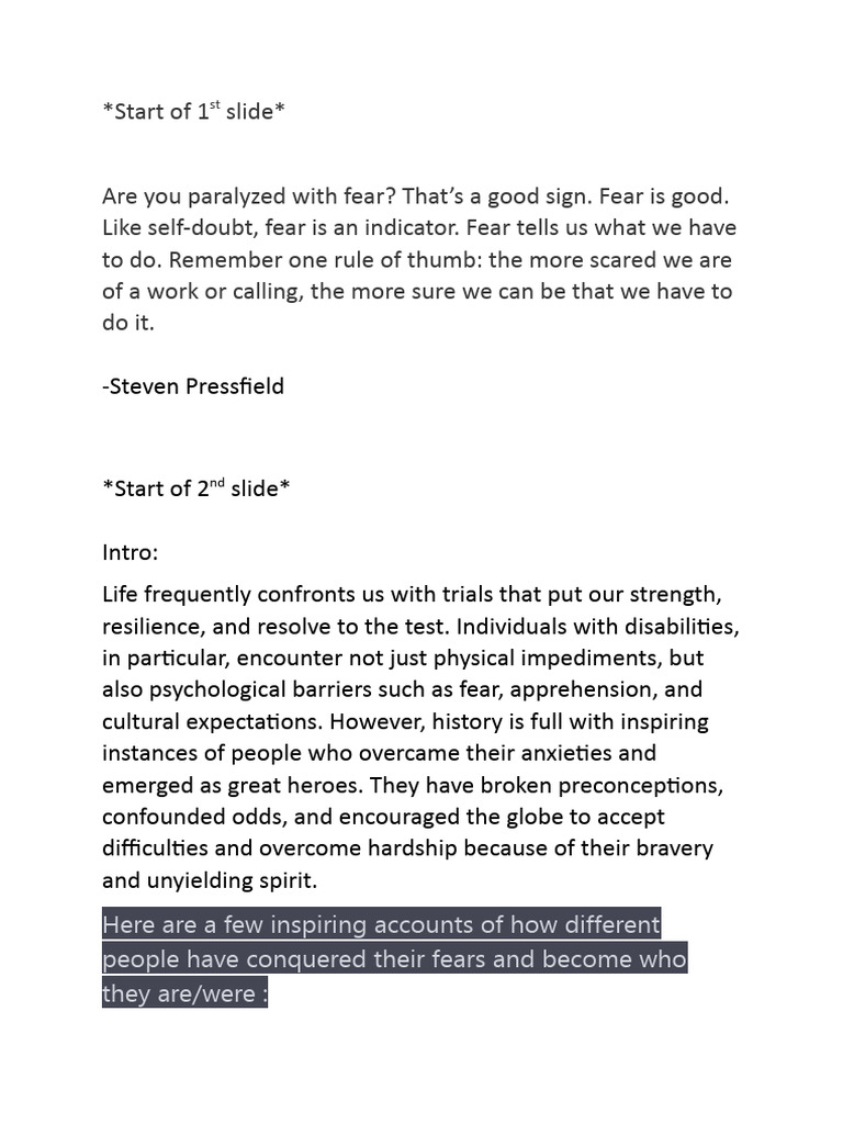 Hello Friend | PDF | Fear | Courage