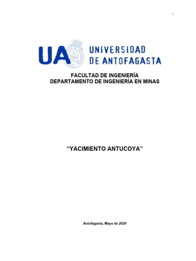 Ubicación y características de Antucoya | PDF | Ciencias de la Tierra ...