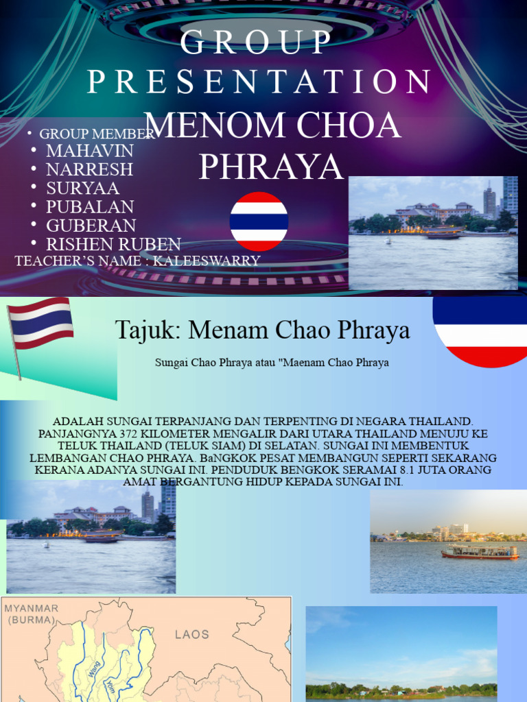 Menom Choa Phraya Presentation | PDF