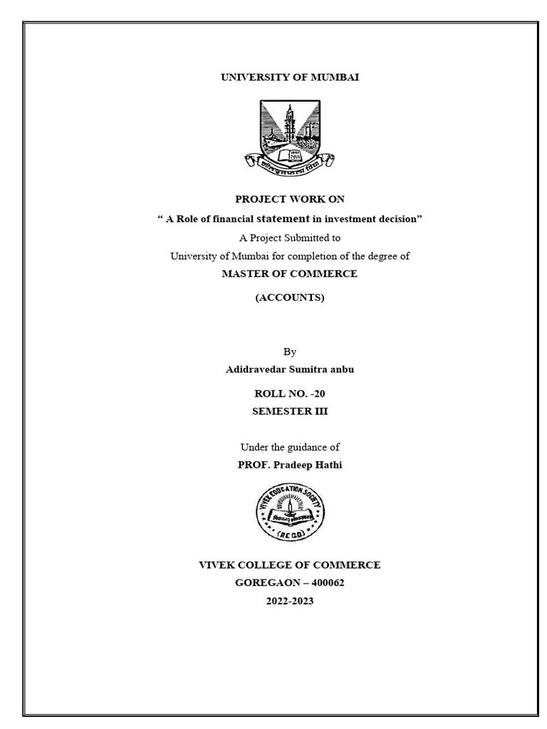 Black Book Project | Download Free PDF | Income Statement | Dividend
