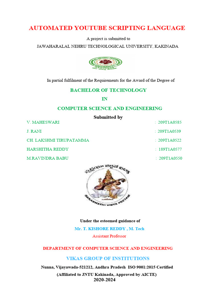 Automated YouTube Scripting Project | PDF | Use Case | World Wide Web