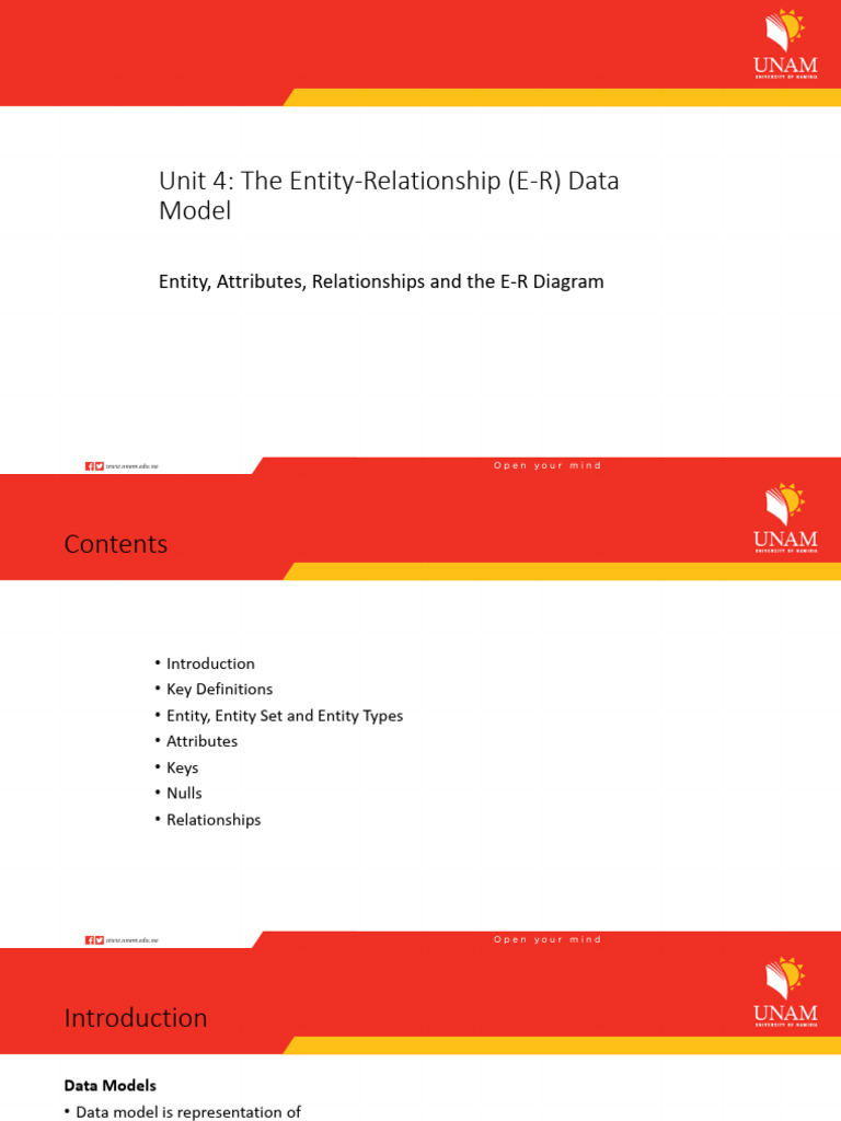 Entity Relationship Model | Download Free PDF | Conceptual Model | Data Model