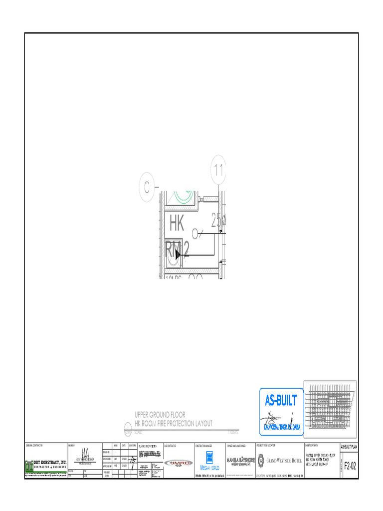 Uground Floor Afss Layout-As Built2013 - Recover - Recover - Recover-Hk ...