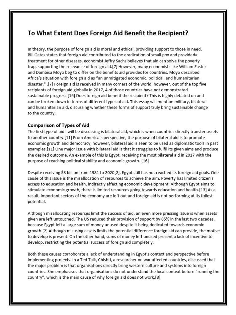 IR Sample A | PDF | Aids | Economies