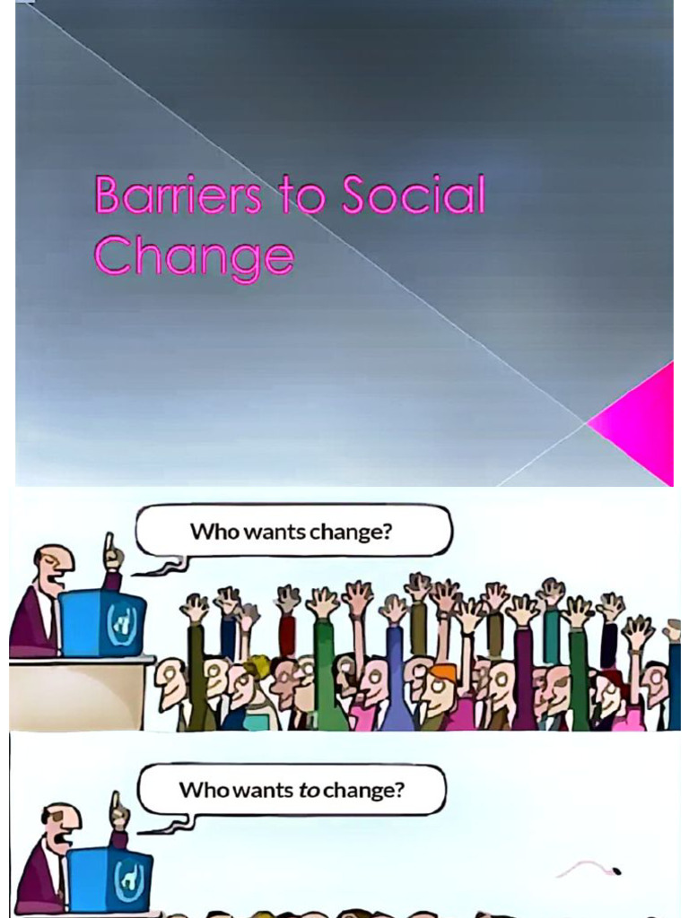 Barriers of Social Change | PDF