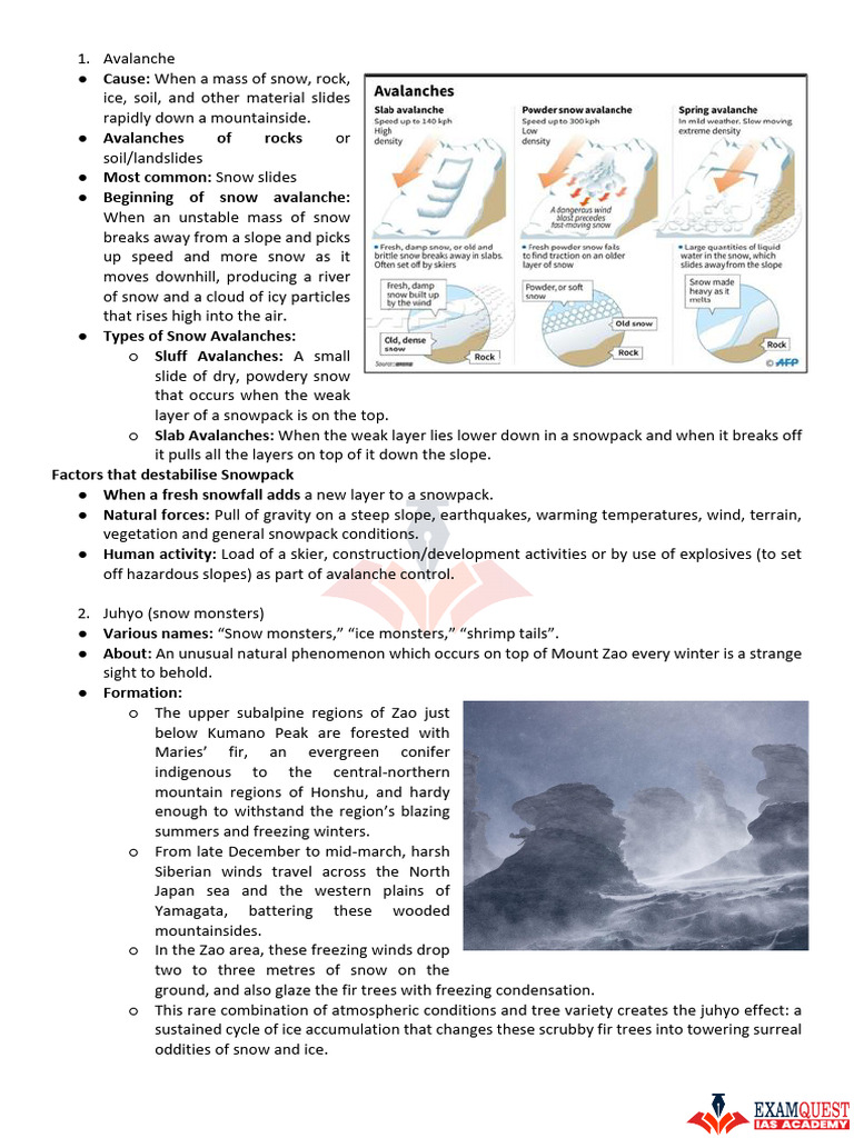 Geography- Yearly Compilation | PDF | Geologic Time Scale ...