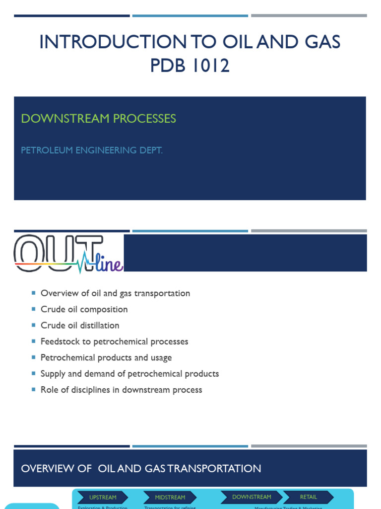 Chap 6 - Downstream Processes | PDF | Natural Gas | Oil Refinery