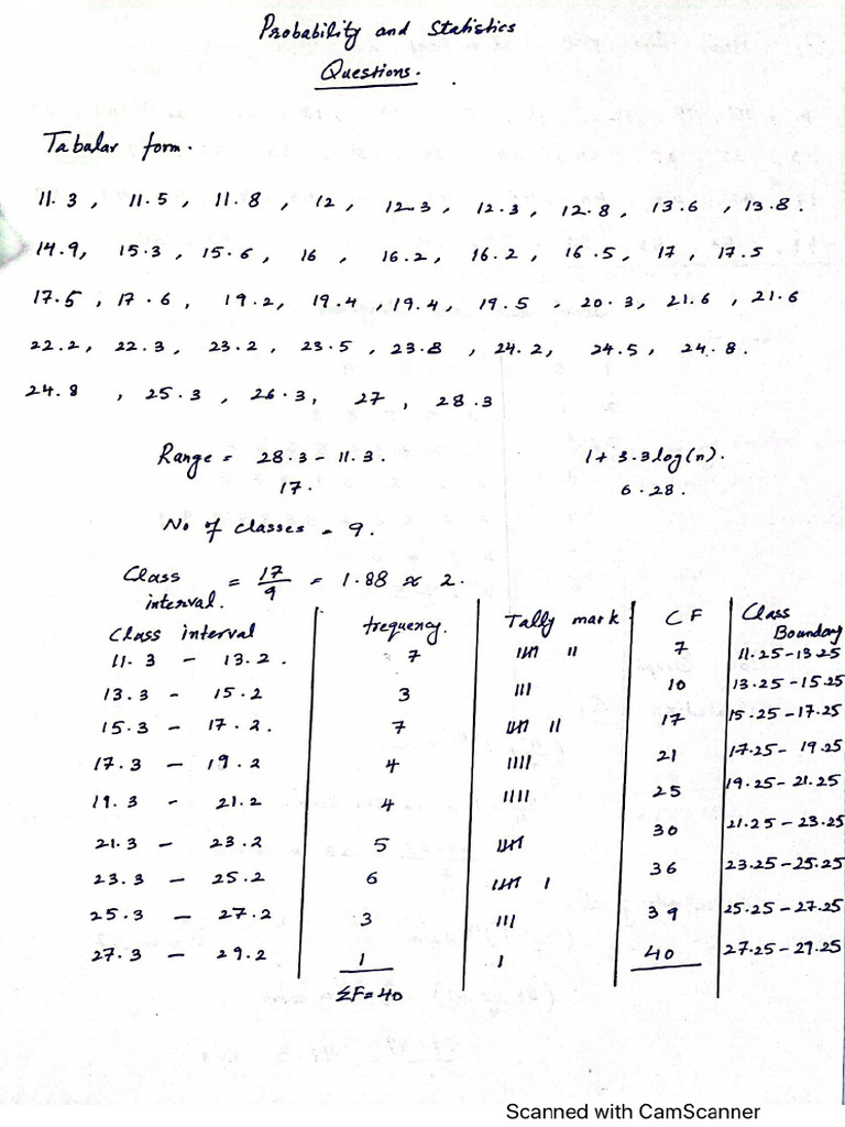 Probability And Stats Pdf