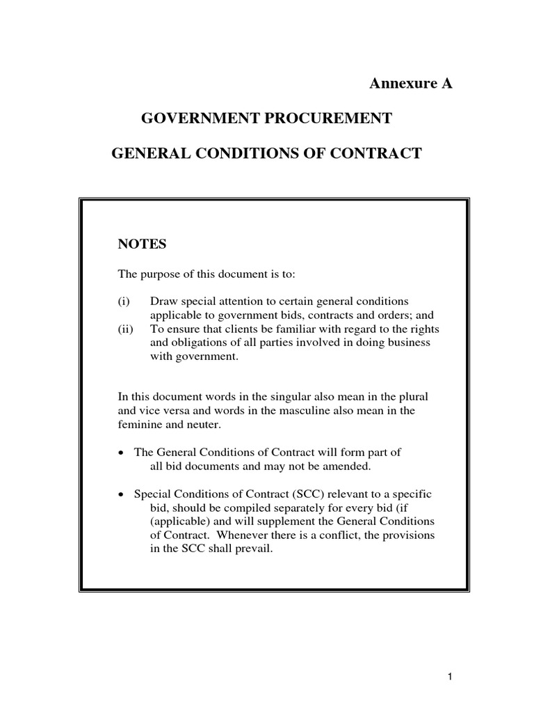 General Conditions of Contract | PDF | Mediation | Legal Liability