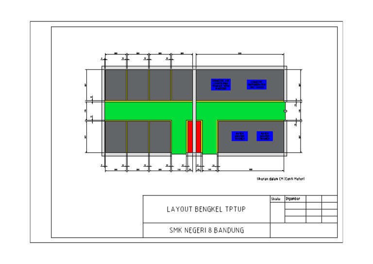 Layout Bengkel New | PDF