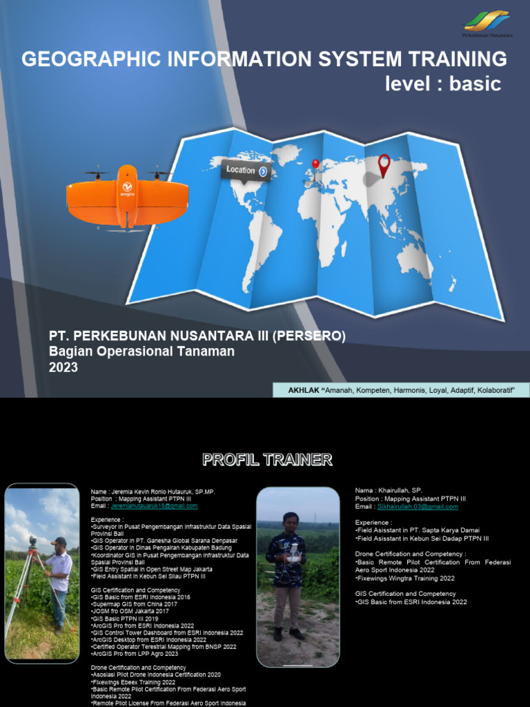 GIS Basics for Plantation Mapping | PDF | Esri | Arc Gis
