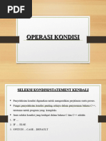 Struktur Kondisi Switch Case Dalam Bahasa C | PDF