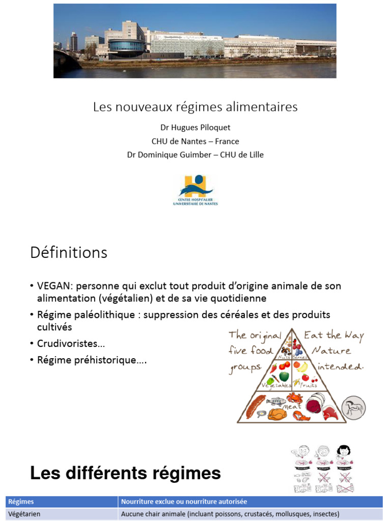 Nouveaux régimes alimentaires et santé | PDF | Véganisme | Nourrisson