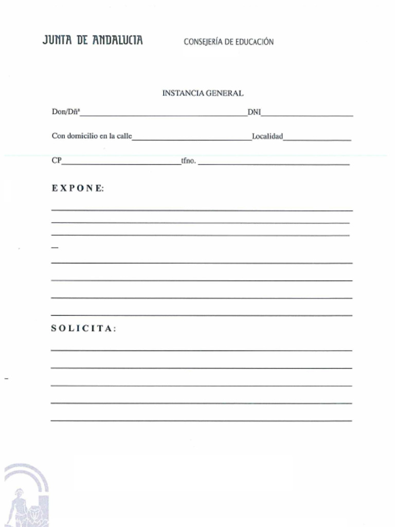 Expone Solicita | PDF