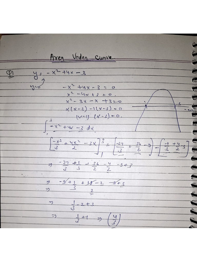 Maths Area solution | PDF