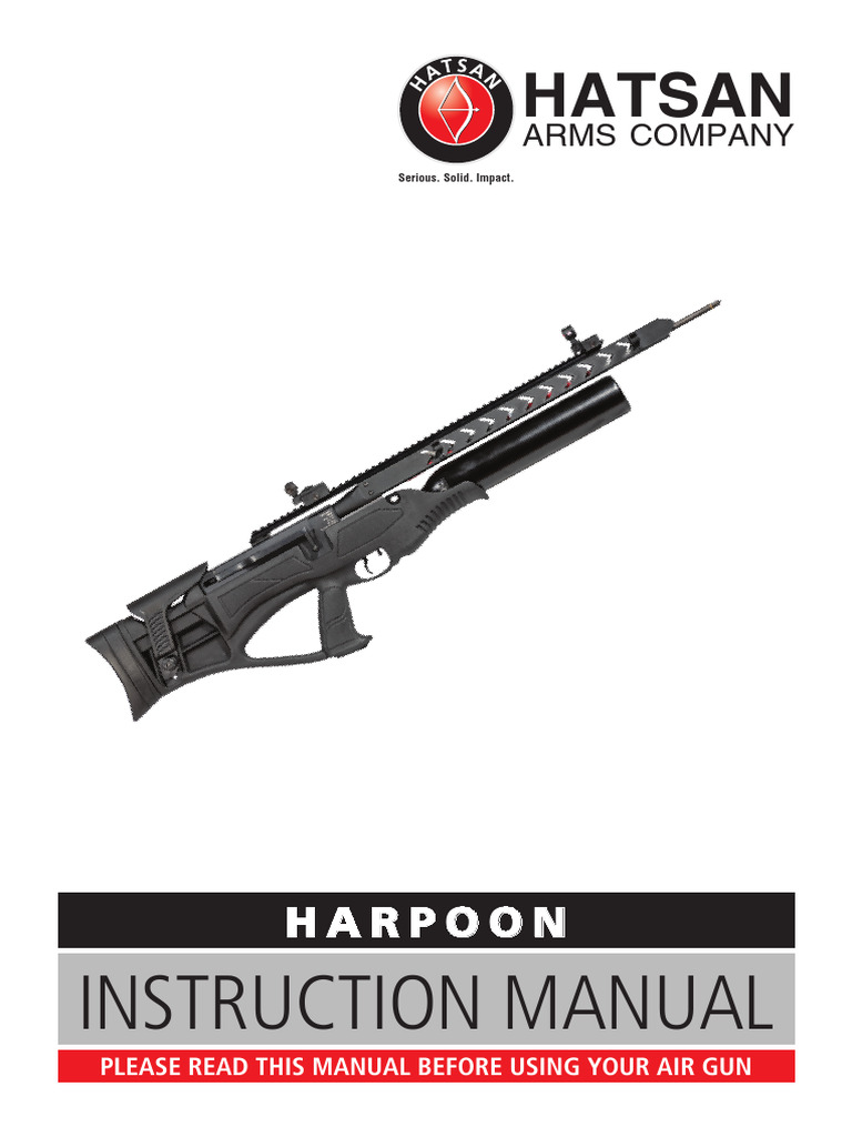 Hatsan Harpoon Manual EN | PDF | Trigger (Firearms) | Rifle