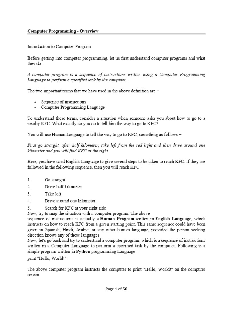Computer Programming | PDF | Data Type | Integer (Computer Science) Computer Programming | PDF | Data Type | Integer (Computer Science)