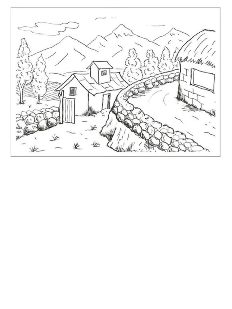 Sketsa Melukis | PDF