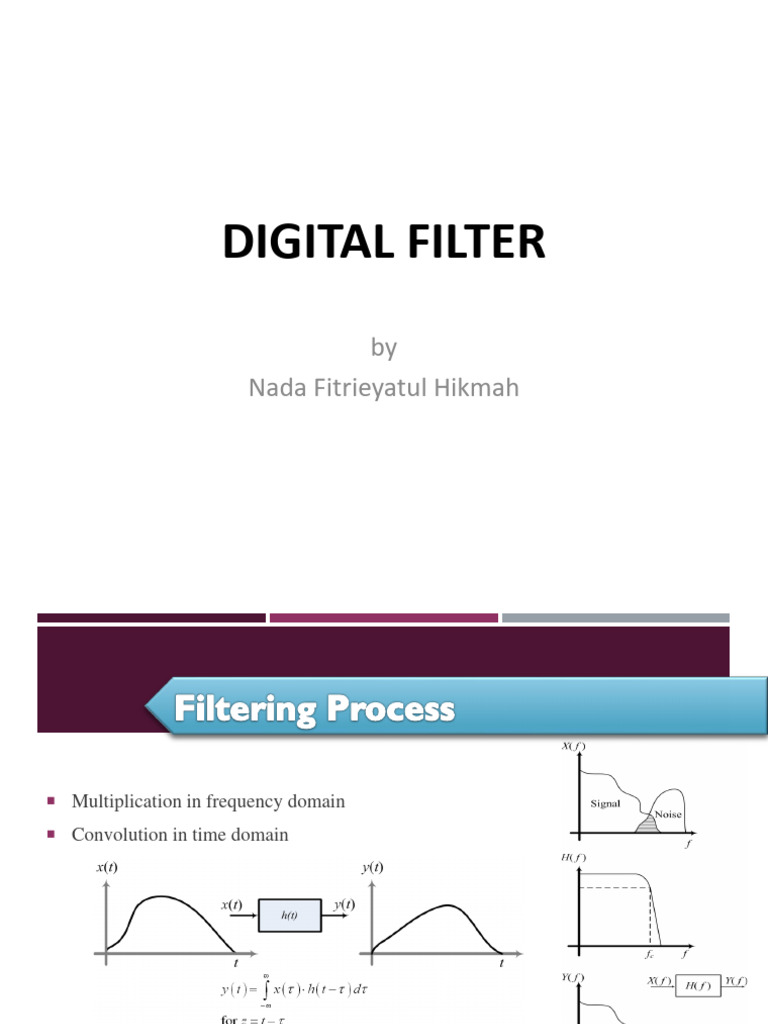 (13 - 2) Digital Filter | PDF | Electrical Engineering | Signal Processing