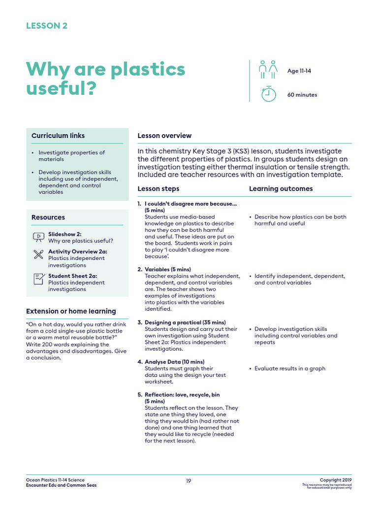 Teacher-Guidance-2-why Are Plastics Useful | Download Free PDF ...
