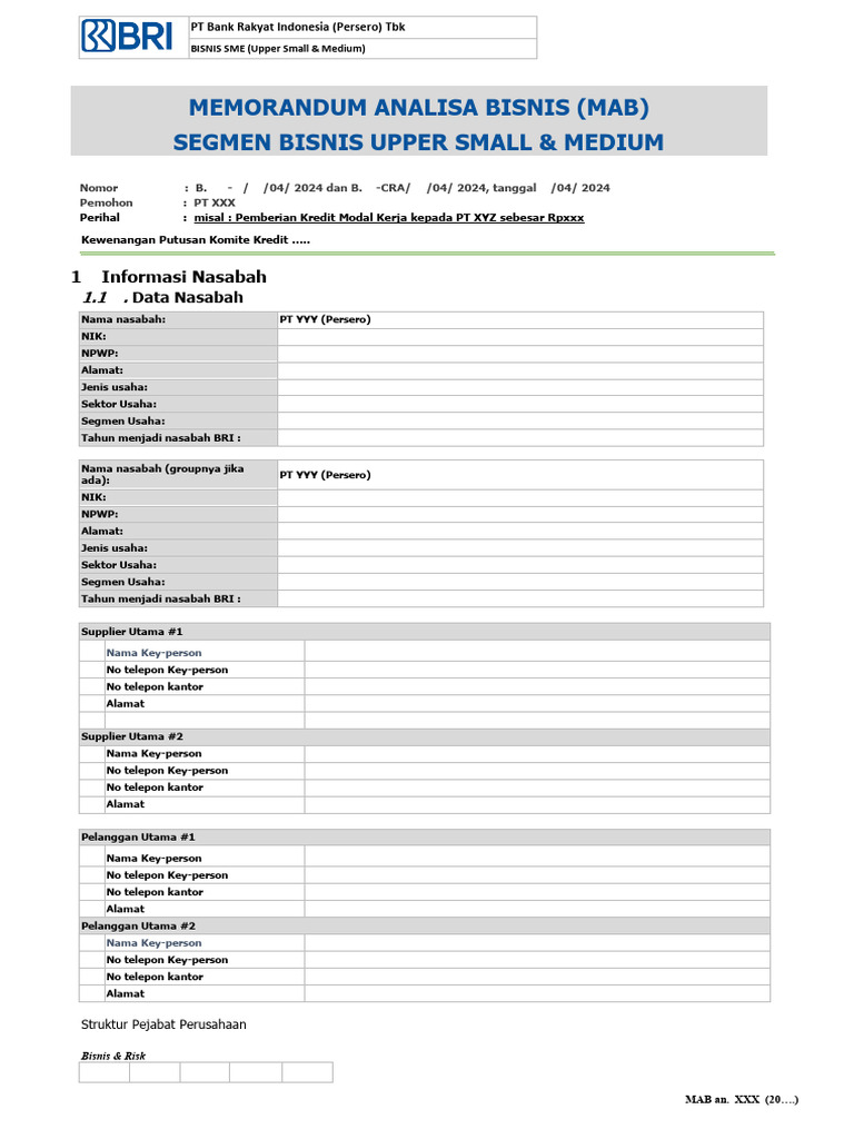 Lampiran MAB PTK | PDF