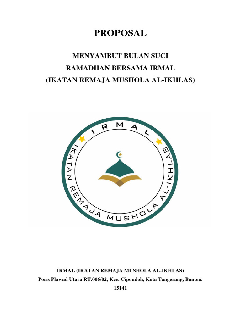 Proposal Bulan Suci Ramadhan 2024 | PDF