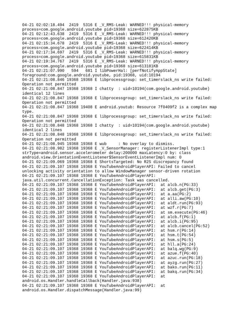Log | PDF | Computing Platforms | Software