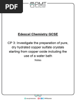 Crystallization of Copper Sulphate Practical | PDF
