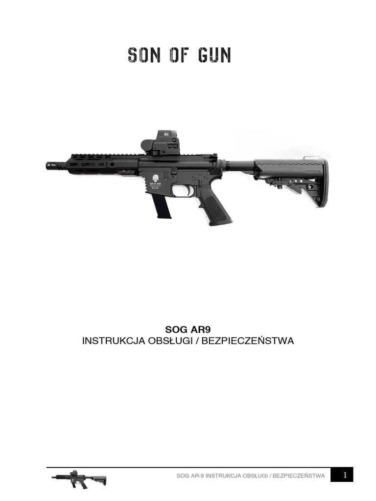SOG AR9 - Instrukcja - GWARANCJA - PL | PDF