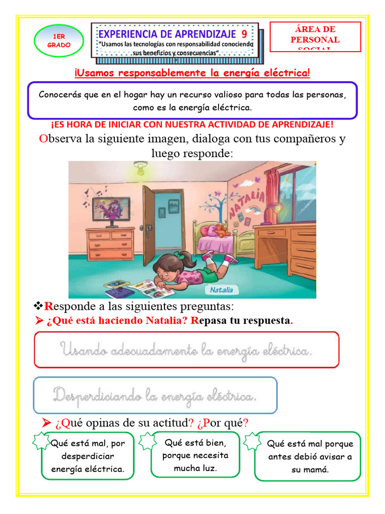 Ficha PS - Lunes 23 de Octubre Del 2023 - 1er | PDF