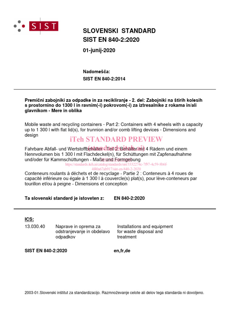 SIST-EN-840-2-2020 sample | PDF