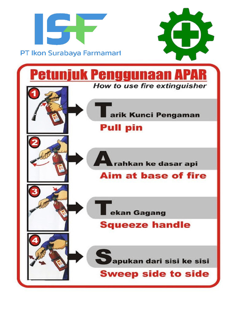 TATA CARA PENGGUNAAN APAR | PDF