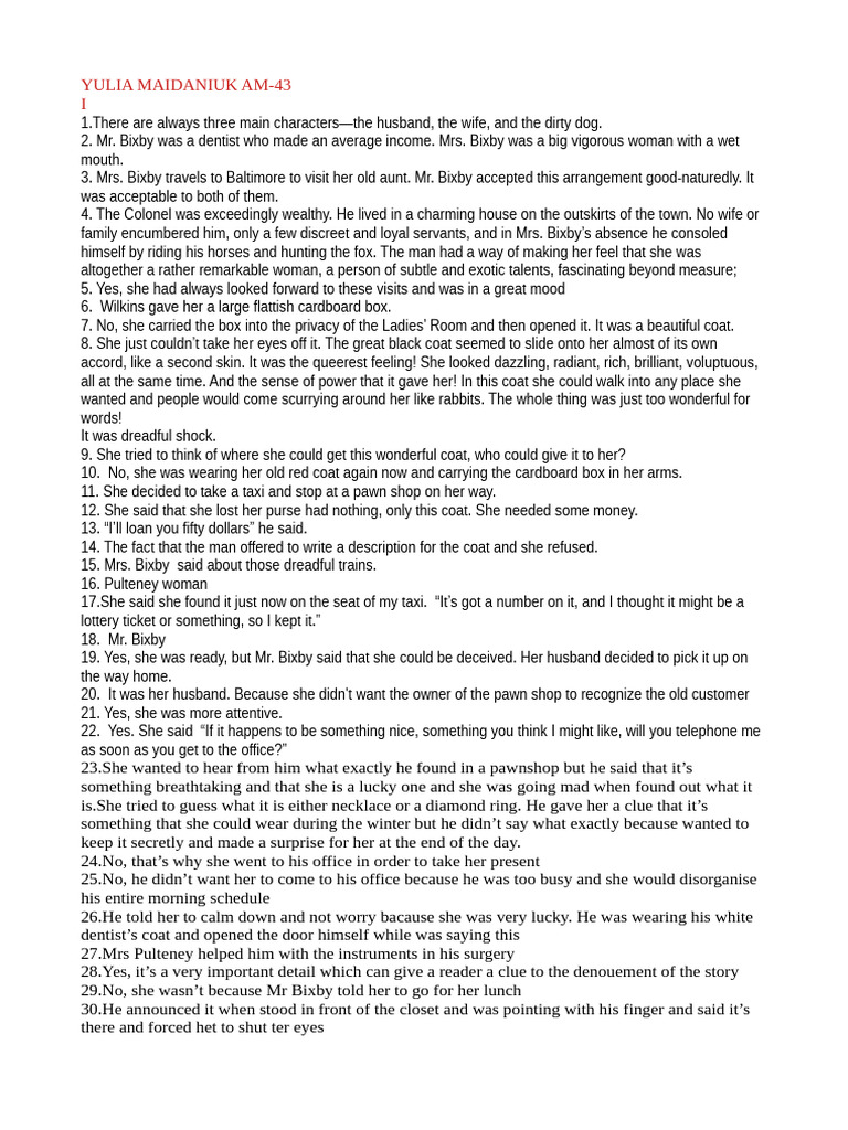 PM Homereading Test | PDF | Art | General Fiction