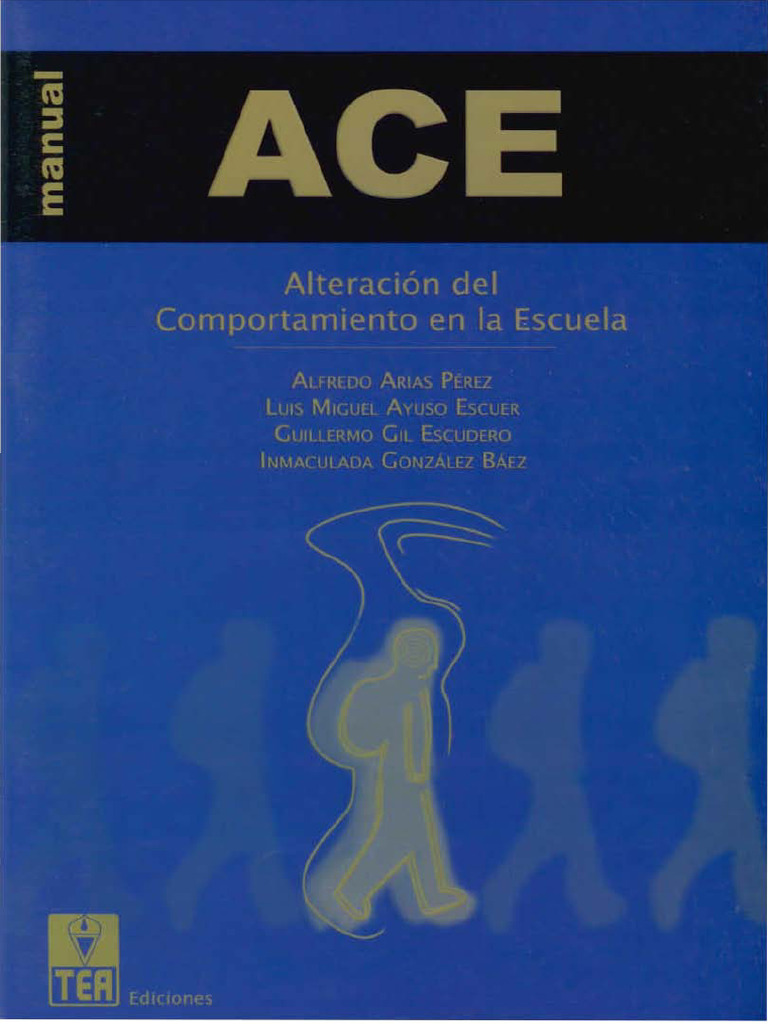 ACE Manual | PDF | Desorden hiperactivo y deficit de atencion | Trastorno mental