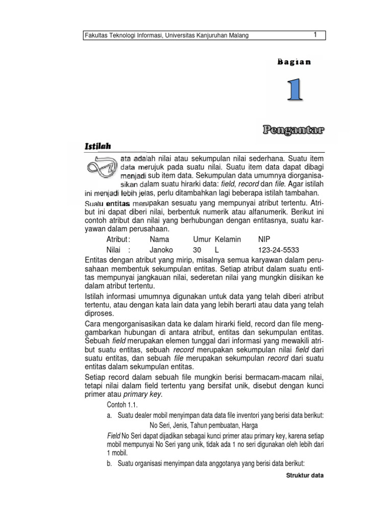 Buku Ajar Struktur Data | PDF