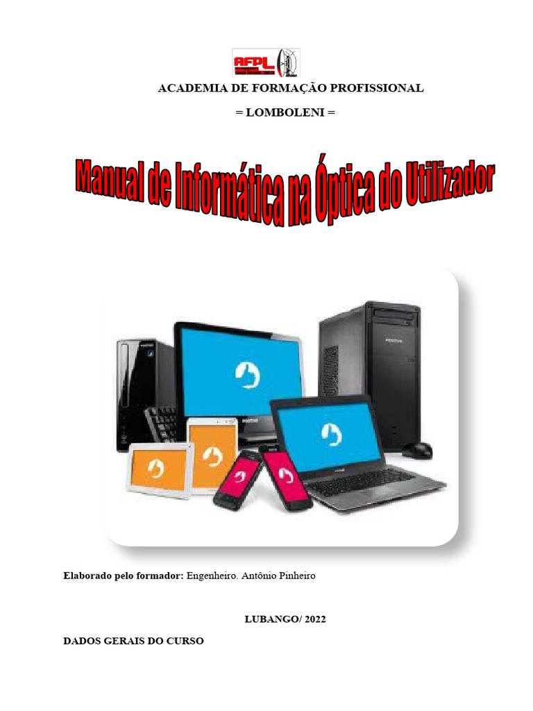 Curso Técnico em Informática Lomboleni | PDF | Armazenamento de dados ...