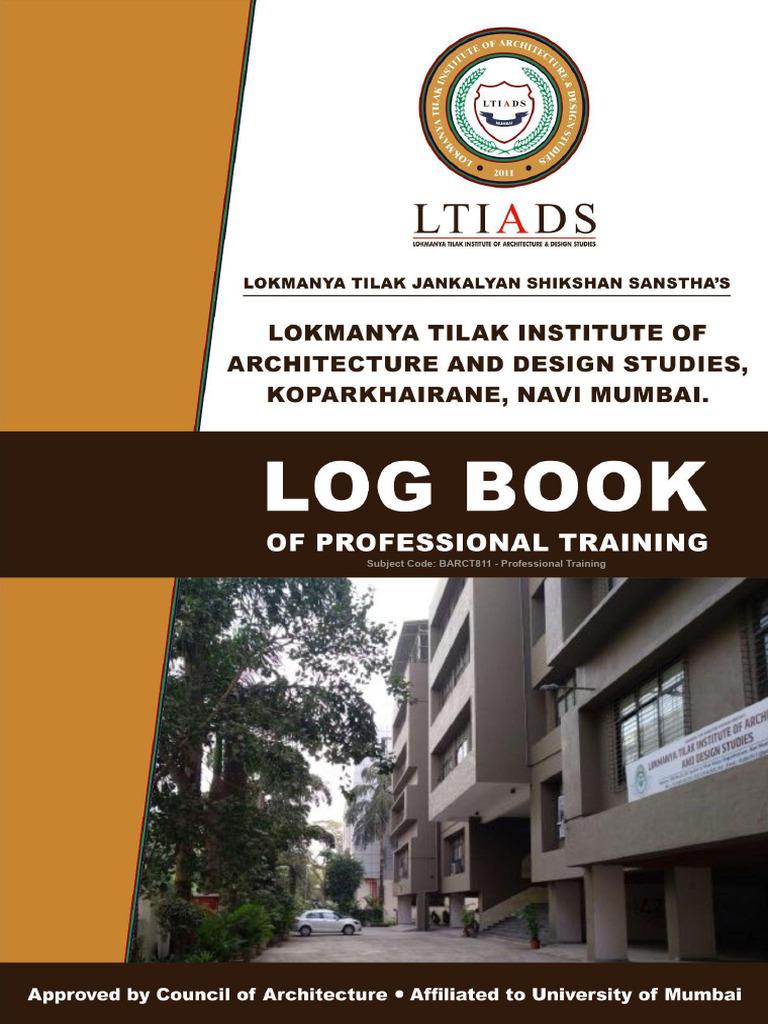 PP Log Book | PDF | Architect | Internship
