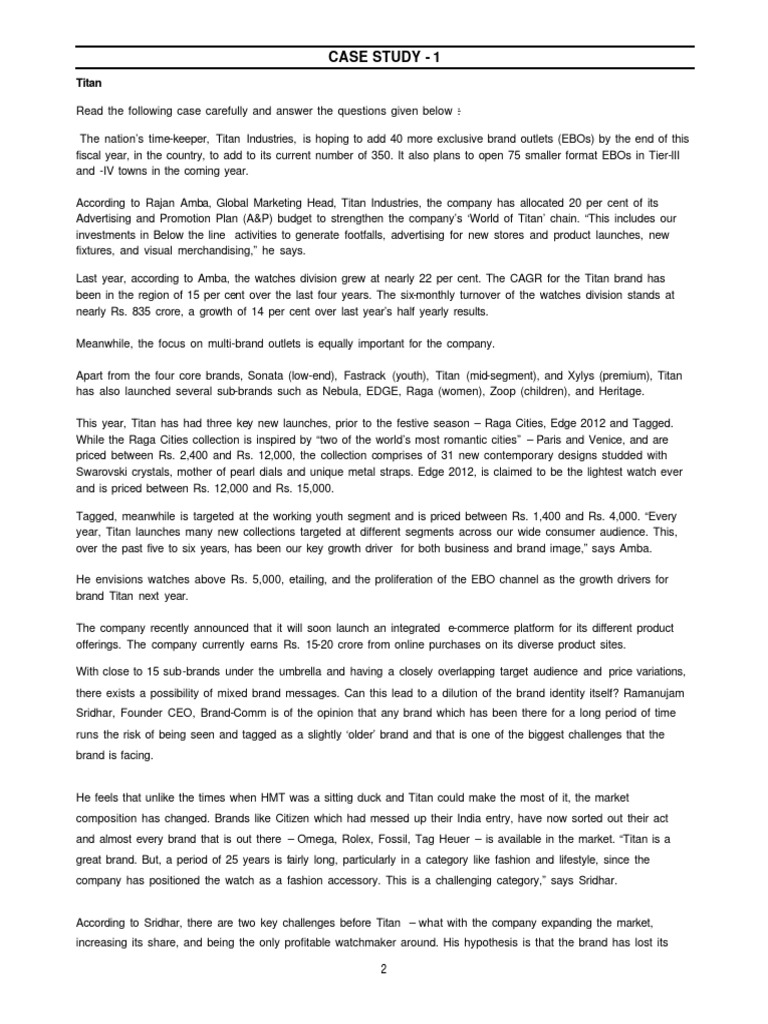 Case Study - MM&CB | PDF | Brand | Car