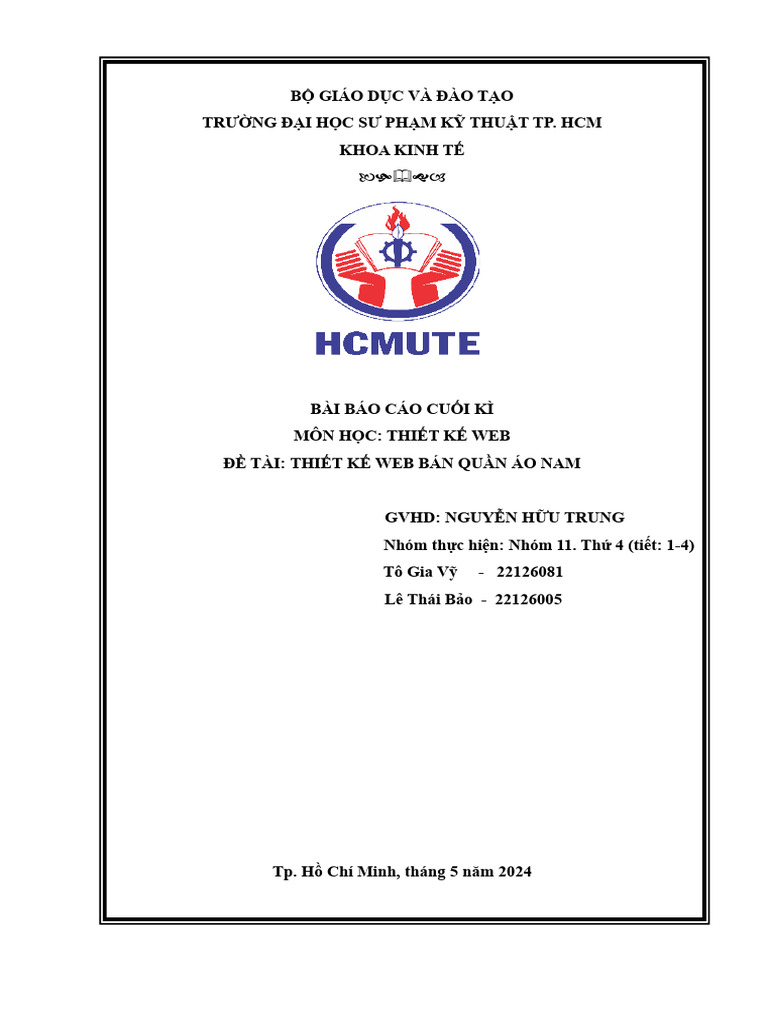 cuối kì tkw | PDF