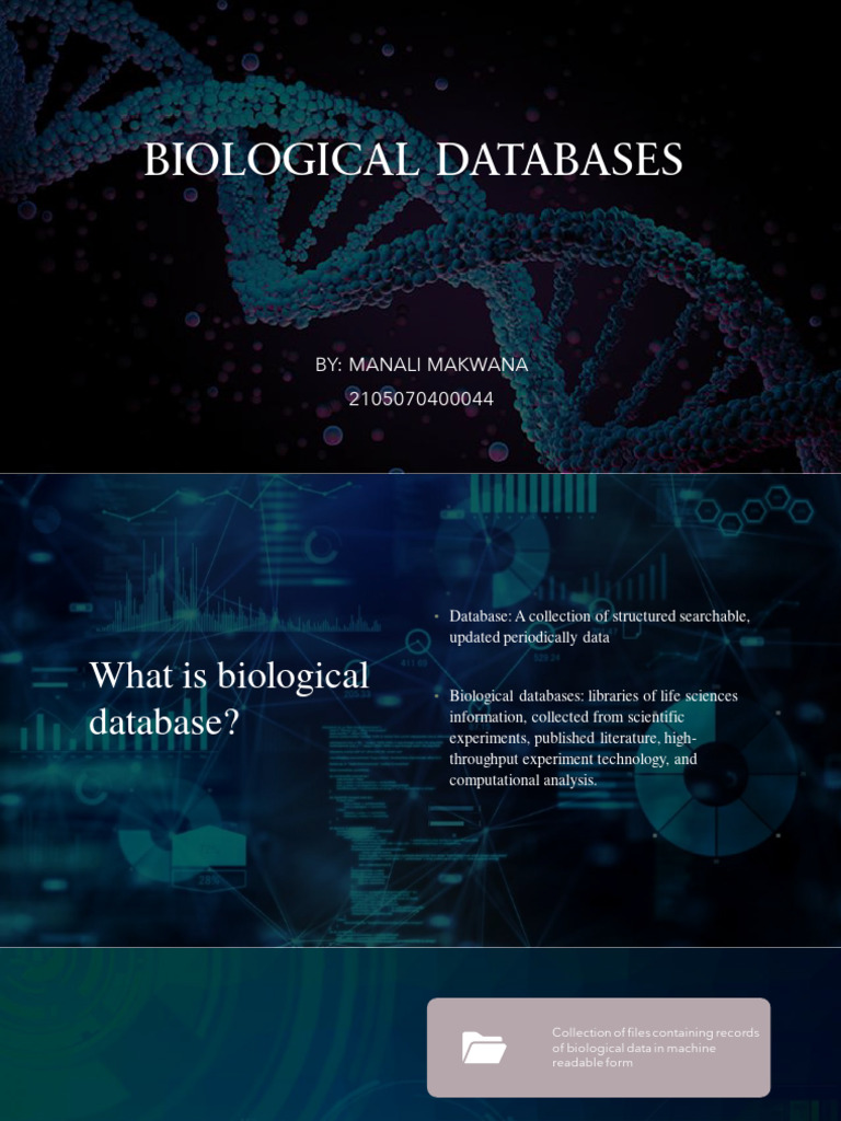 Presentation 11 Pdf Proteins Databases 8117