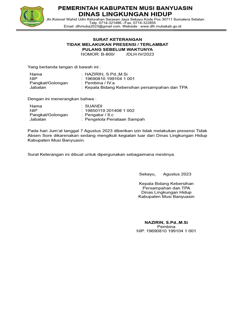 SURAT MASALAH PINJER | PDF