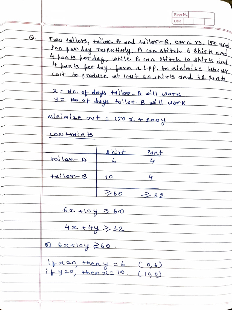 Tailor Method Graphical and Manual | PDF
