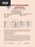 Urinalysis Report Form: Physical Examination | PDF